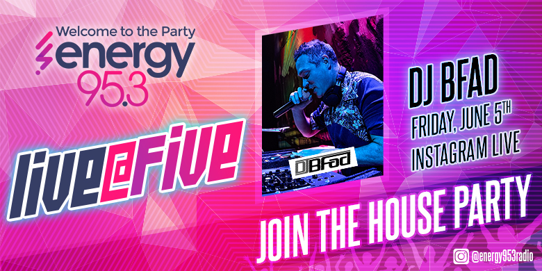 Energy 95.3 Radio | Live @ Five with DJ BFad