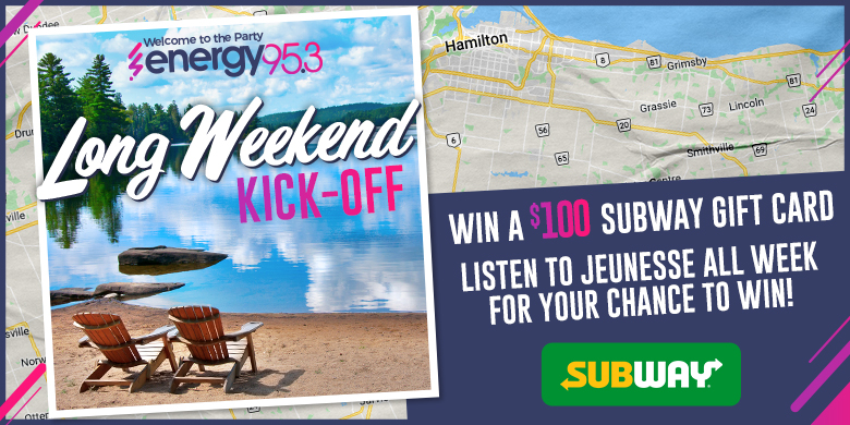 Win a $100 Subway Gift Card! | Energy 95.3 Radio